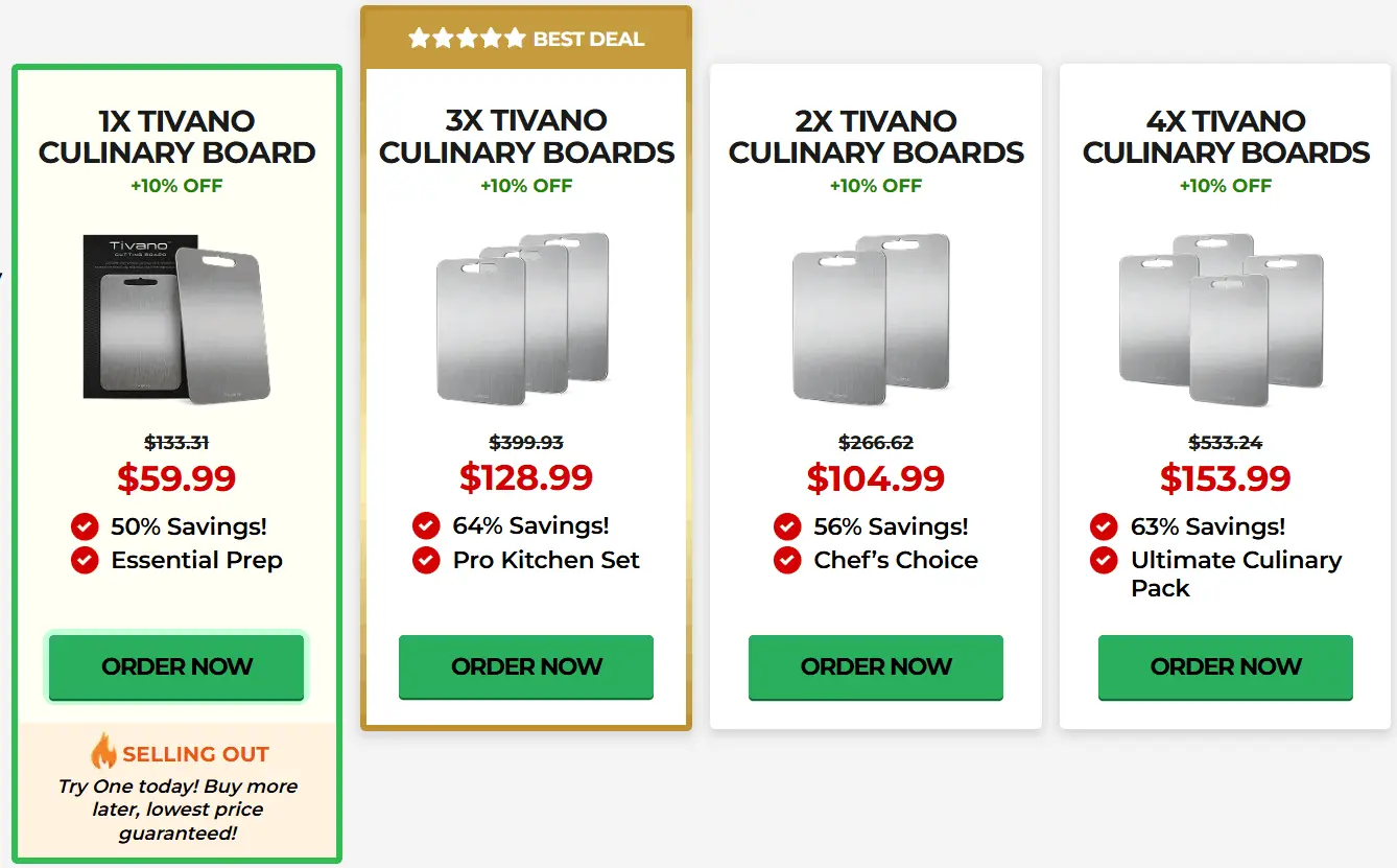 Tivano Cutting Board® | OFFICIAL WEBSITE